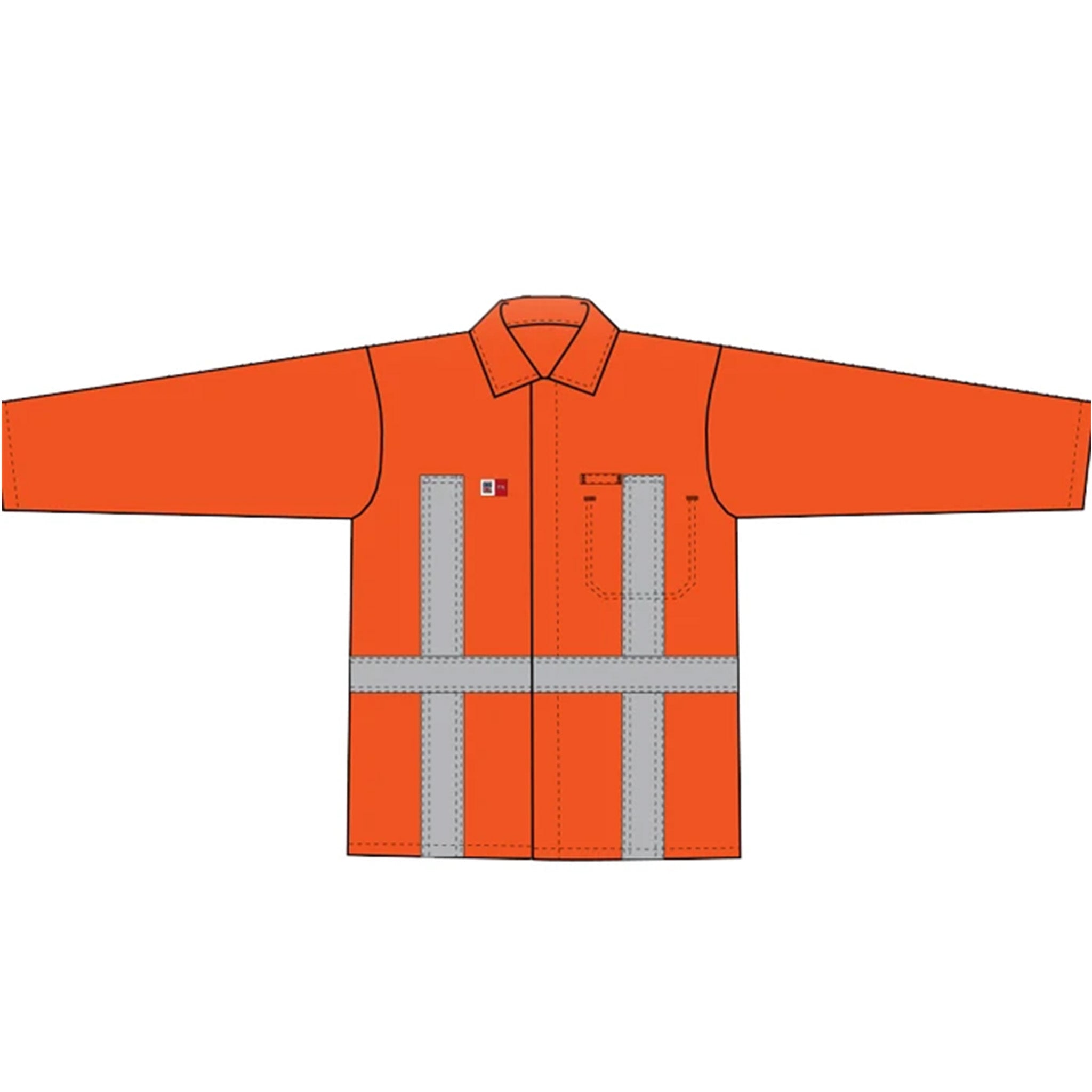 Westex Indura High Visibility FR Unlined Jacket – Big Bill